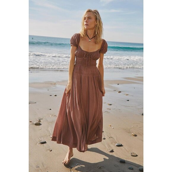 Free People | Dresses | Free People Freeest Feeling Bonita Midi Dress ...